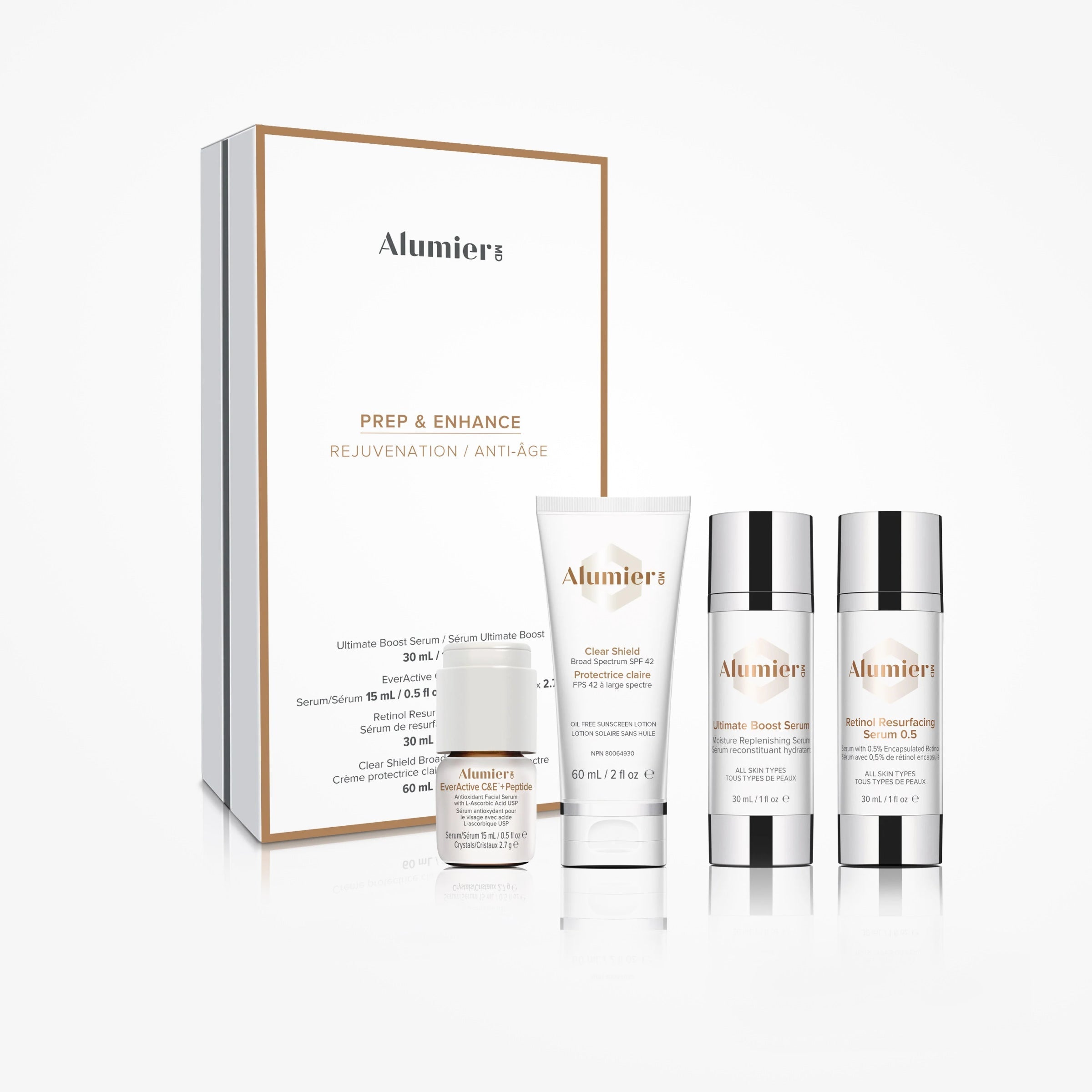 Alumier Prep & Enhance Rejuvenation | Anti-Aging Kit